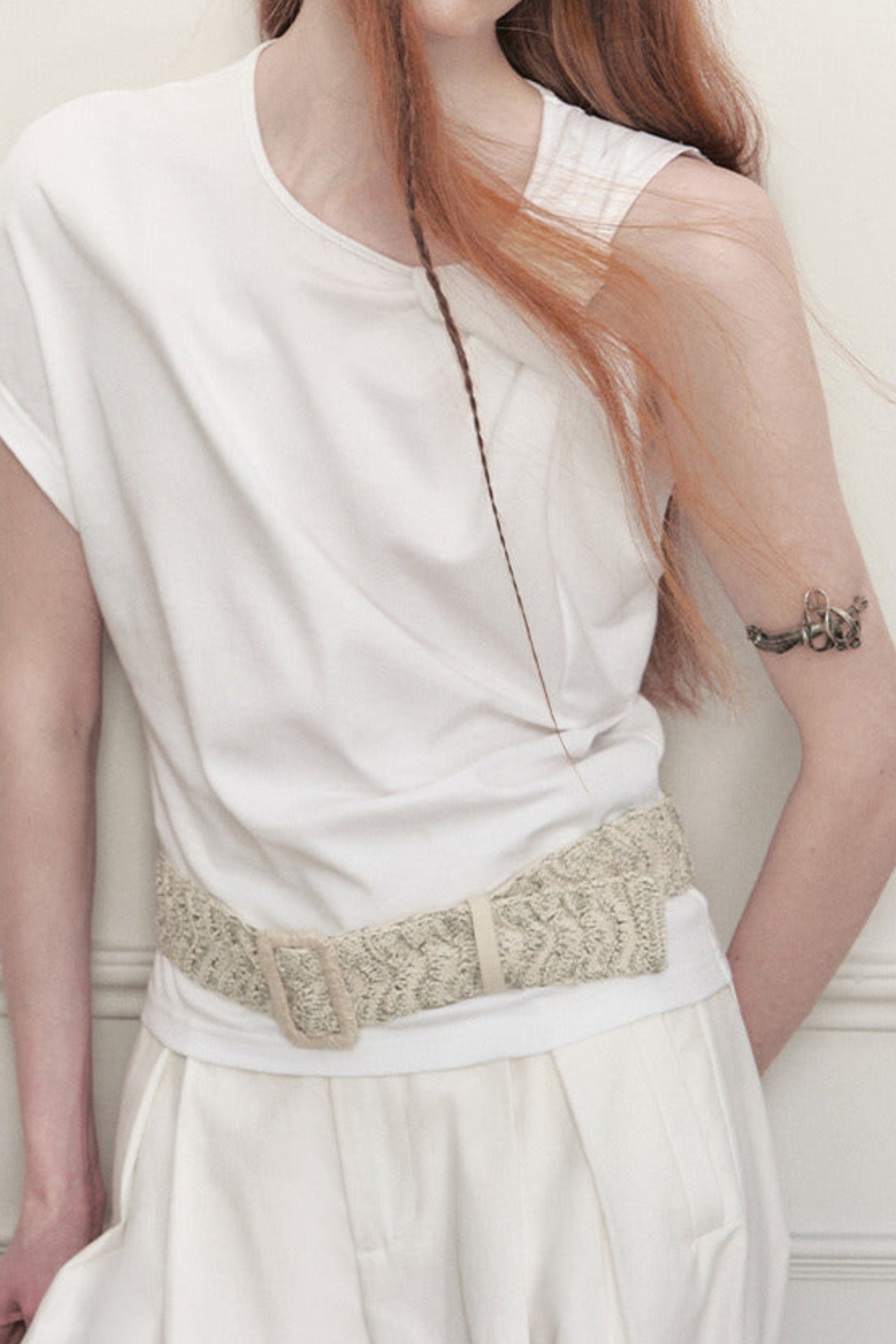 Wave Pleat Chain Belt – UrbanSheek