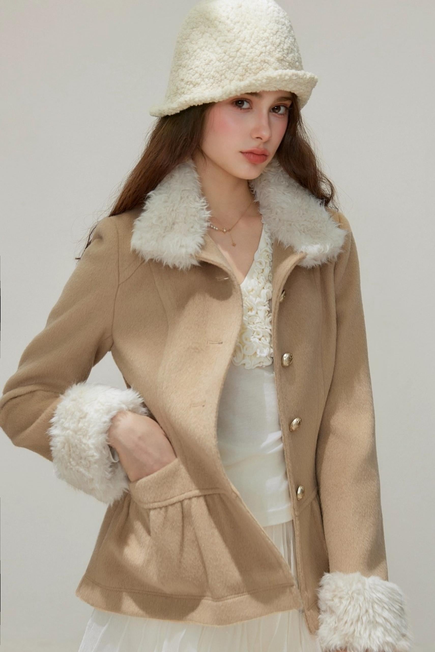 Patchwork Lambswool Jacket – UrbanSheek