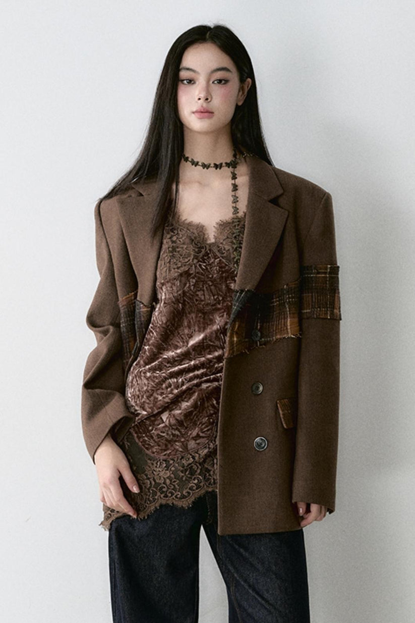 Premium Plaid Wool Jacket – UrbanSheek