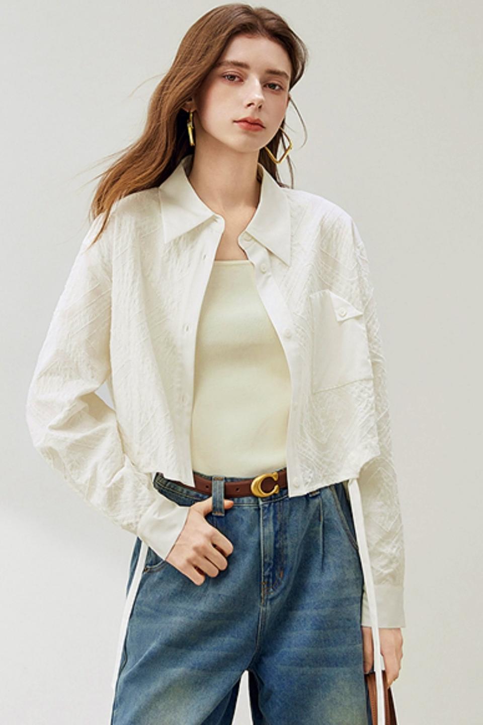 French Slim Cropped Jacket – UrbanSheek