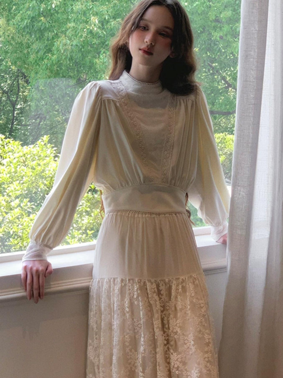 French Elegant Puff Sleeve Top – UrbanSheek