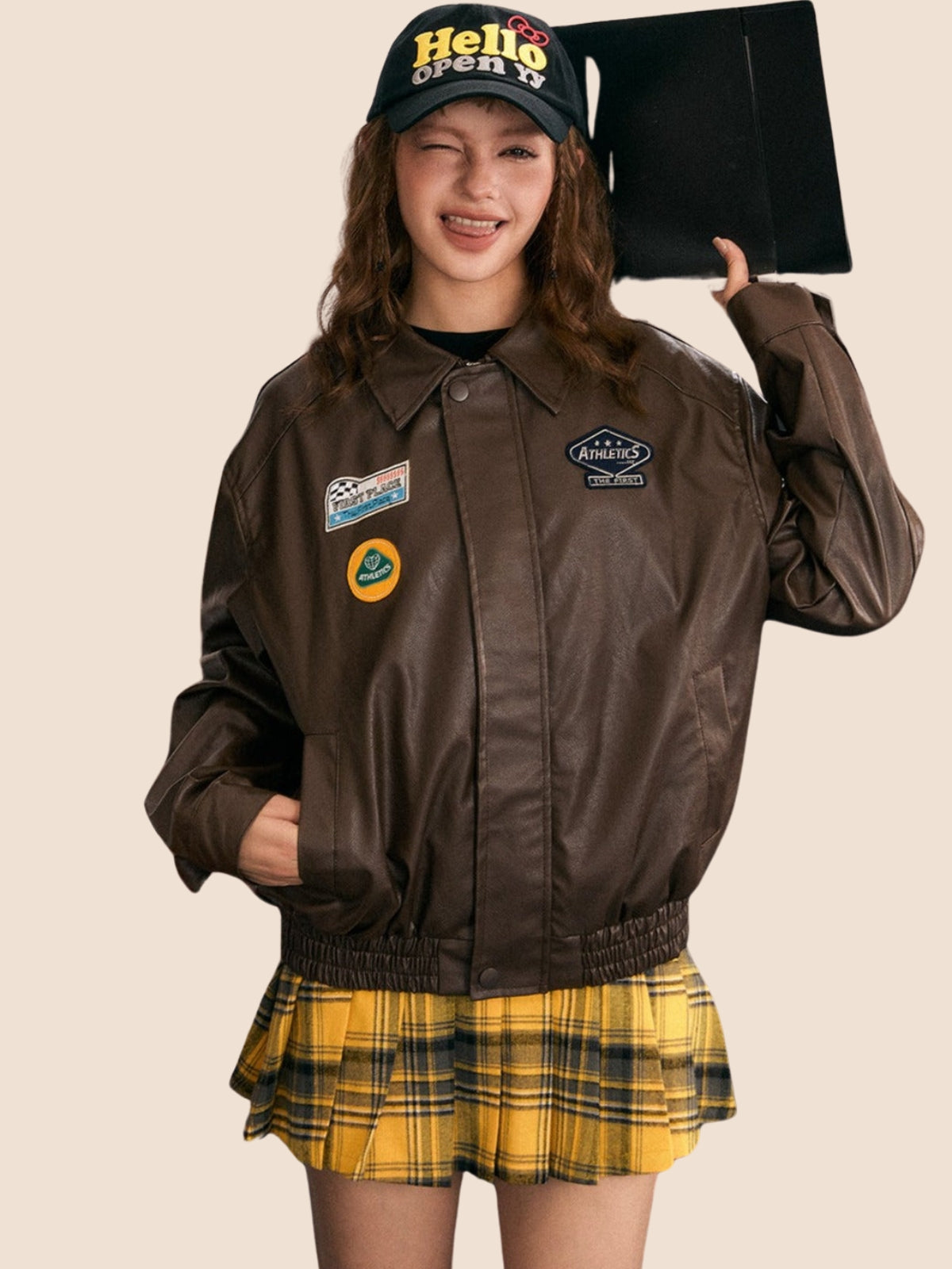 Lazy Style PU Jacket – UrbanSheek