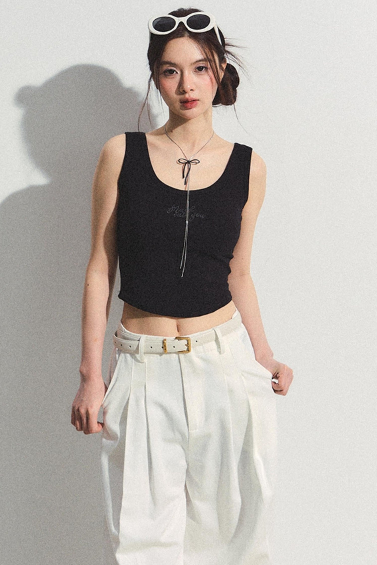 Chic Embroidered Camisole – UrbanSheek
