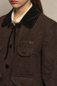Coffee Color Wool College Blazer Set-Up – UrbanSheek