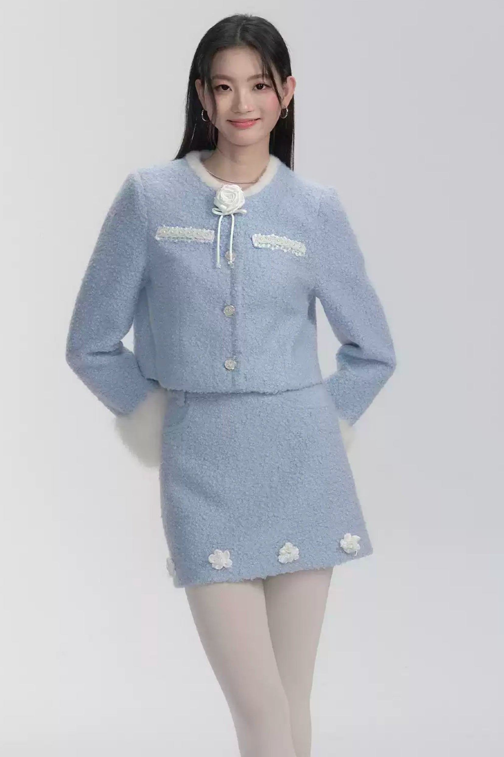 Floral Embellished Elegant Suit Set-Up – UrbanSheek