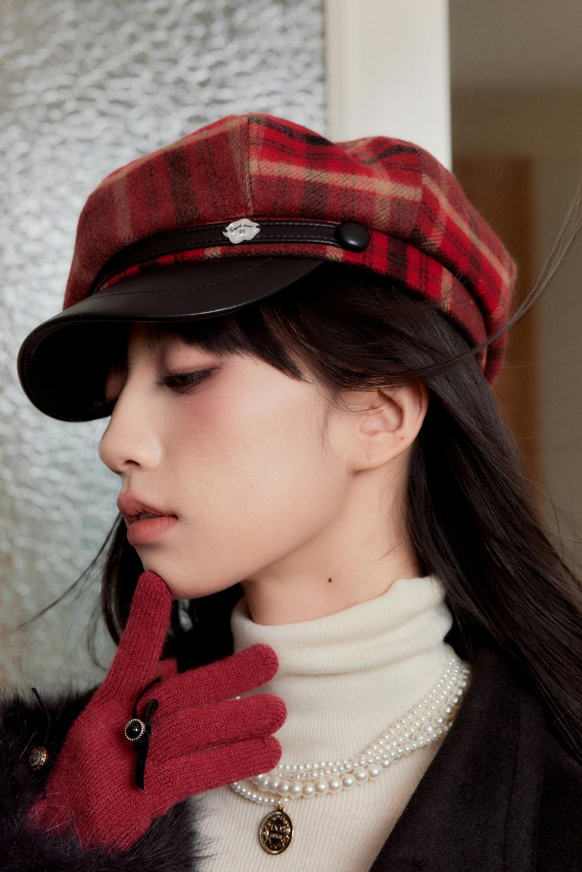 Checkered Octagonal Hat – UrbanSheek