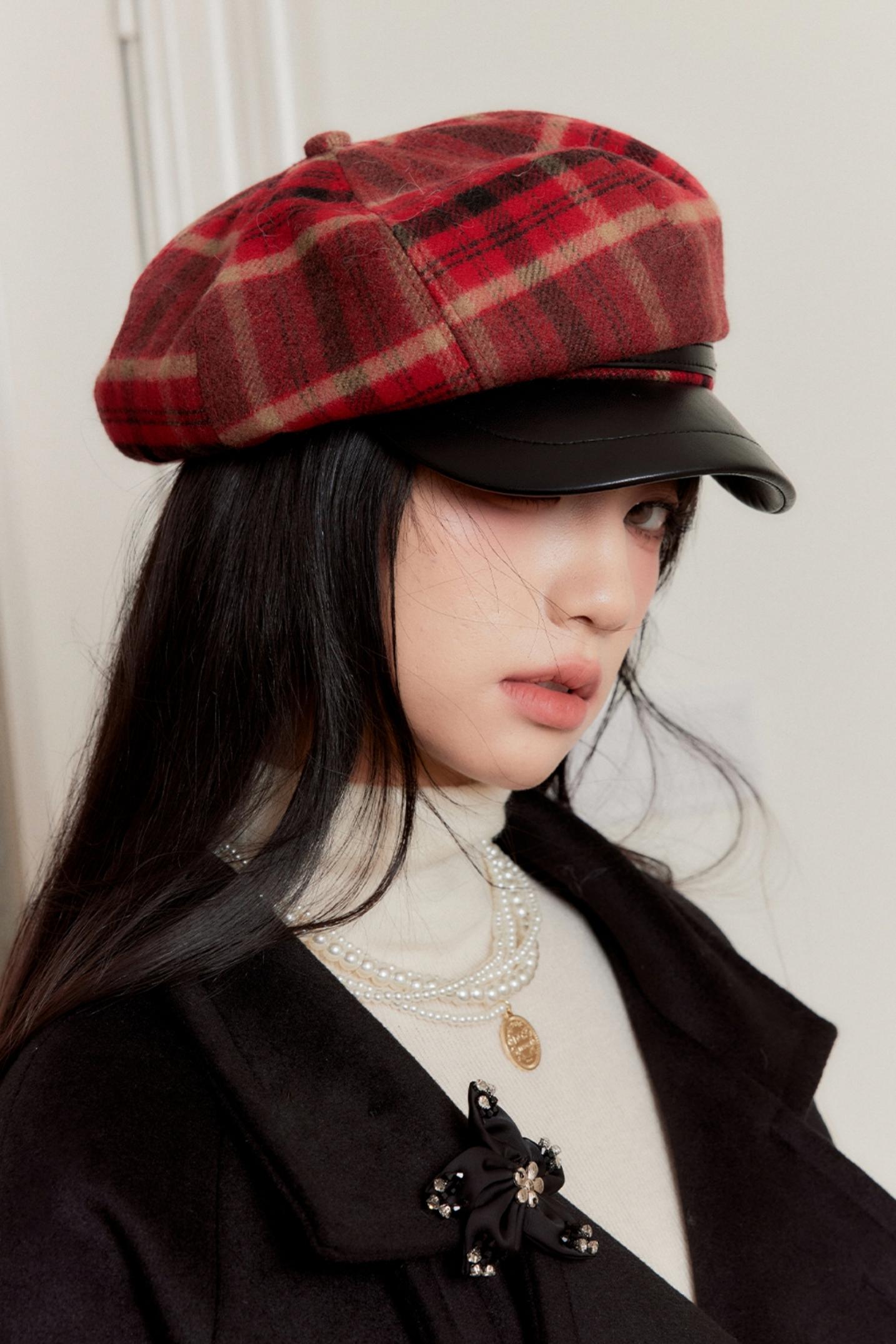 Checkered Octagonal Hat – UrbanSheek