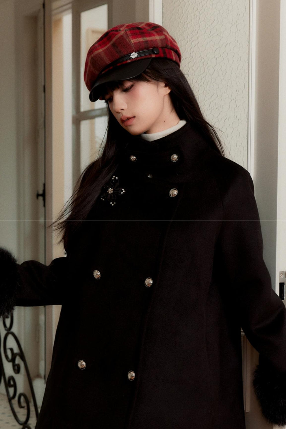 Checkered Octagonal Hat – UrbanSheek