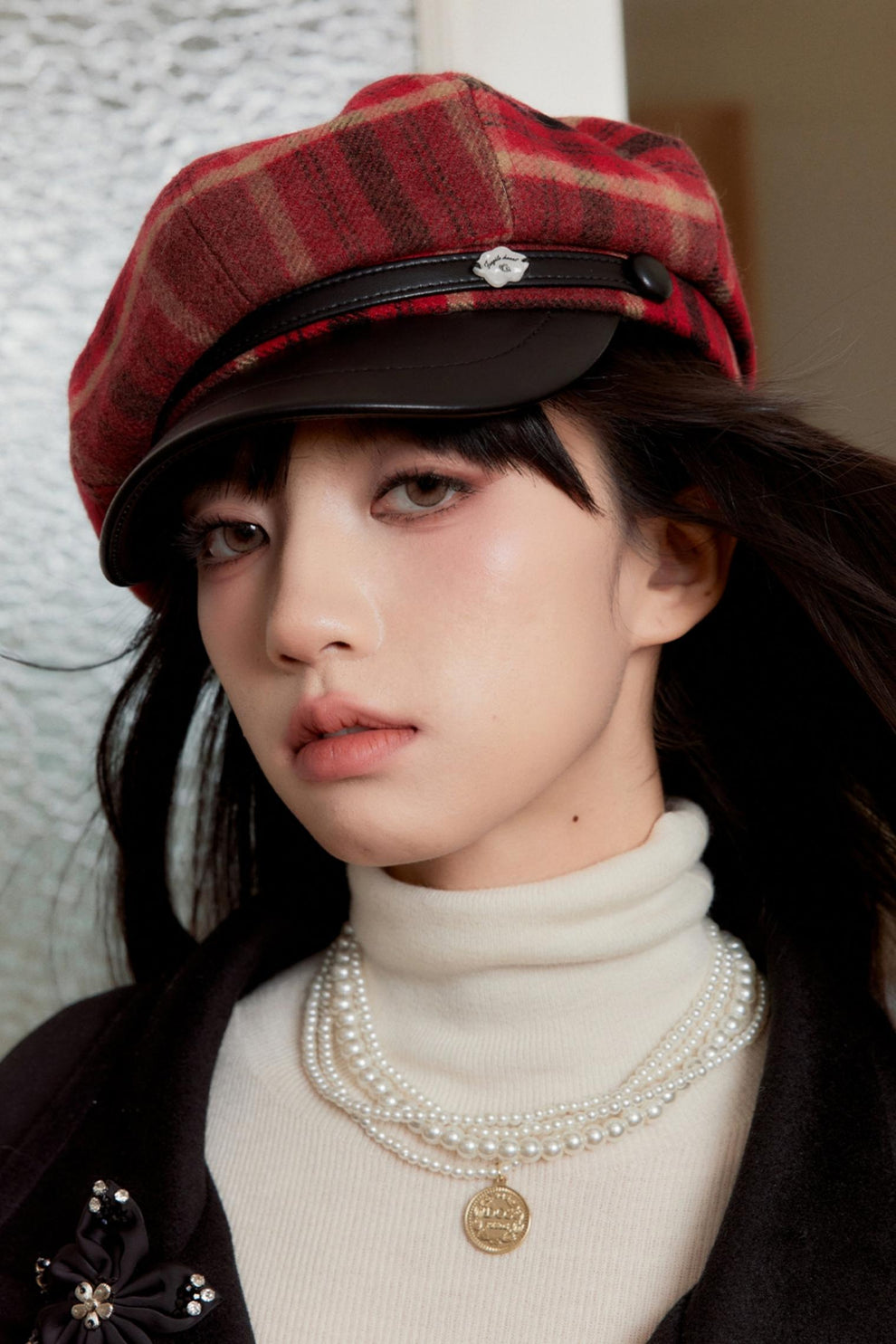 Checkered Octagonal Hat – UrbanSheek