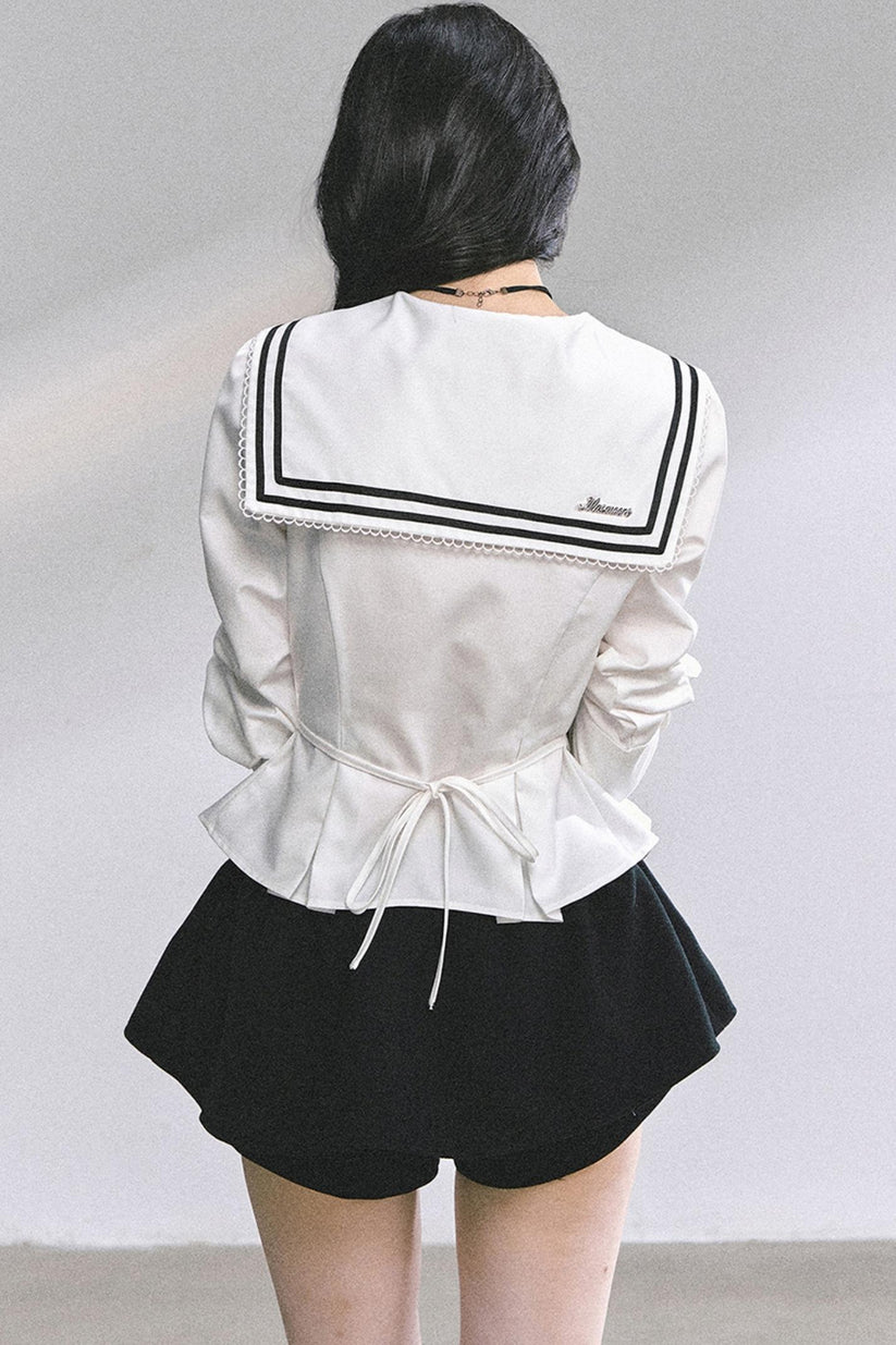 Autumn Navy Top – UrbanSheek