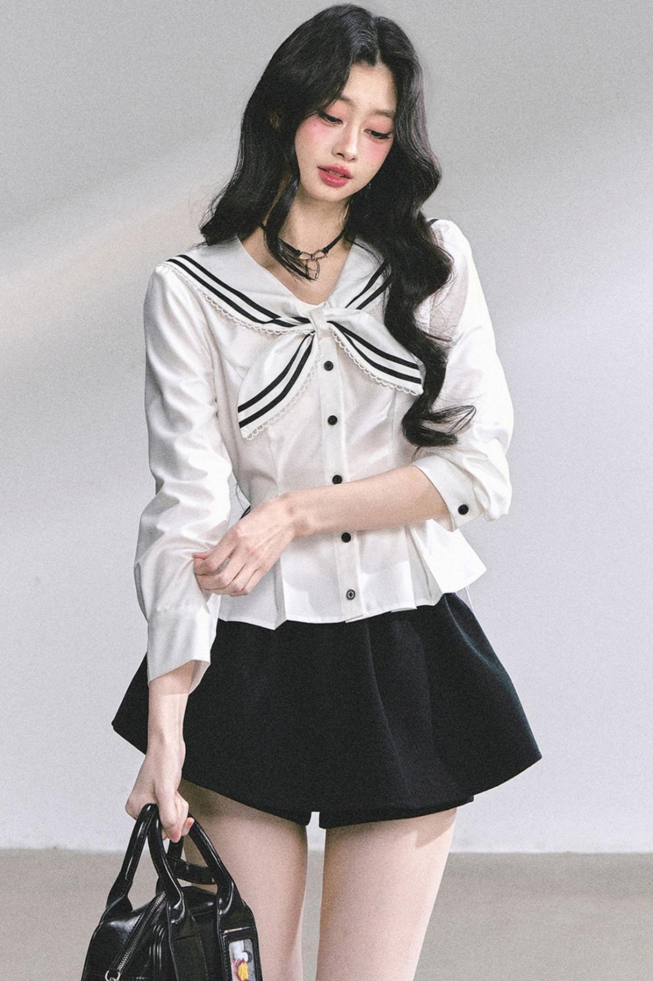 Autumn Navy Top – UrbanSheek