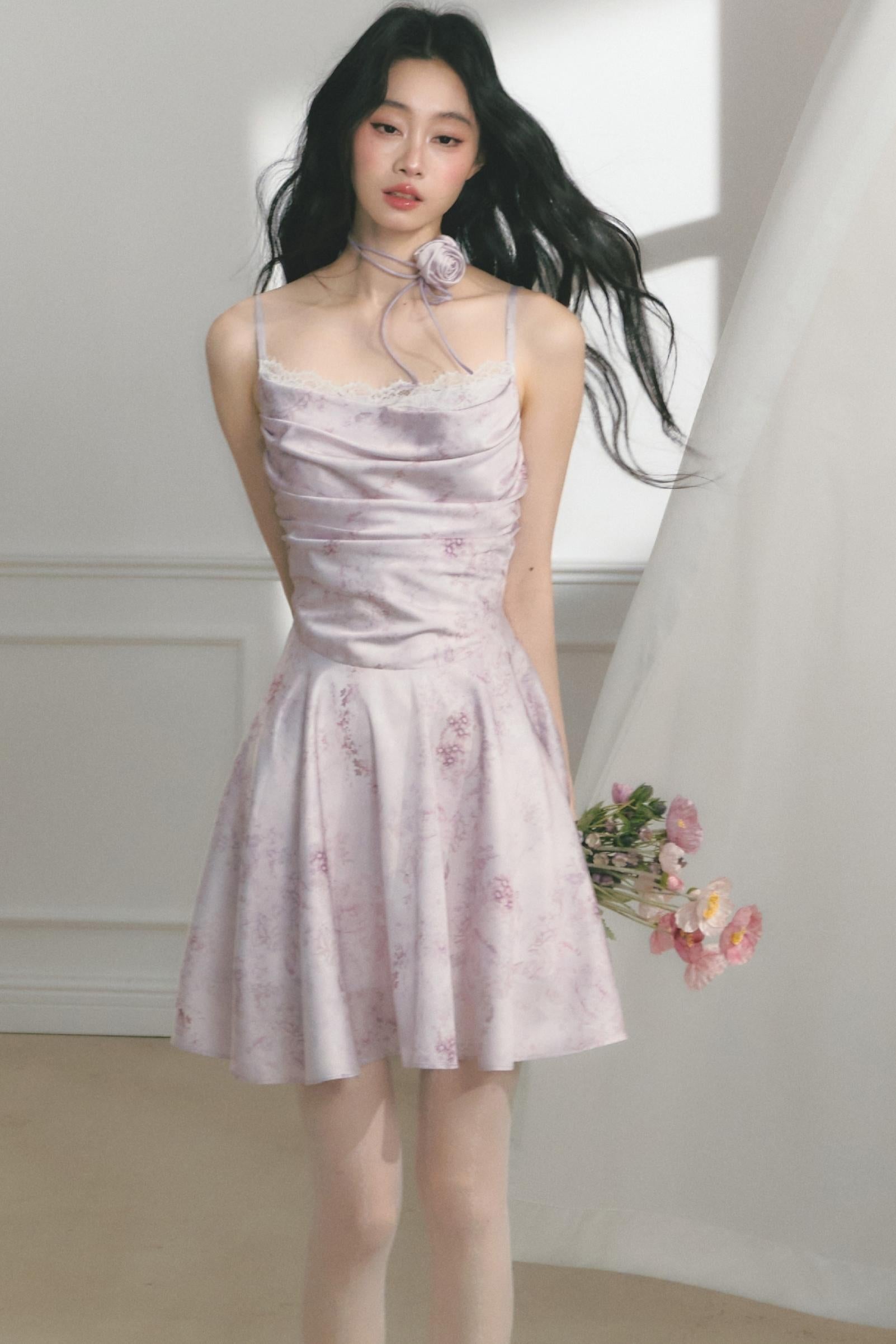 Pleated Waist Elegance Dress – UrbanSheek