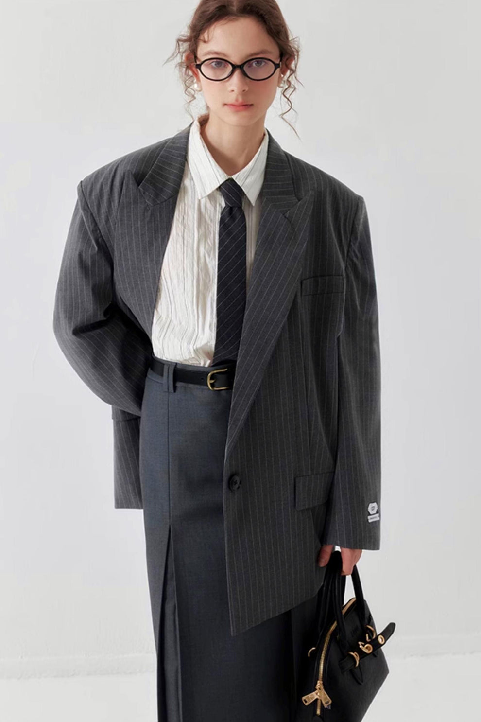 Vertical Stripe Gun-Barrel Suit Jacket – UrbanSheek