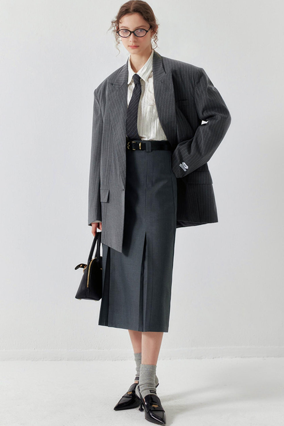Vertical Stripe Gun-Barrel Suit Jacket – UrbanSheek