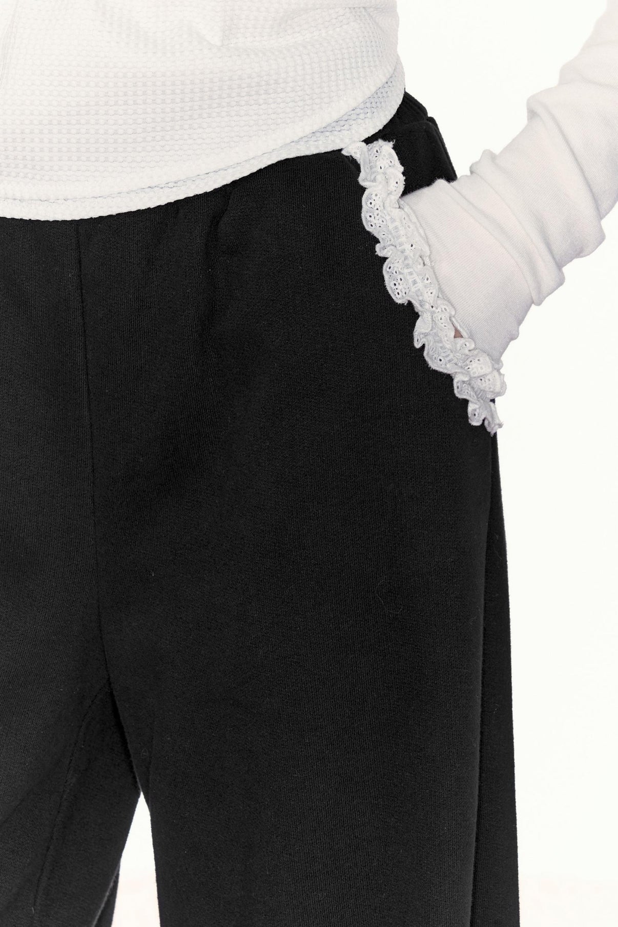 French Lace Loose Pants – UrbanSheek