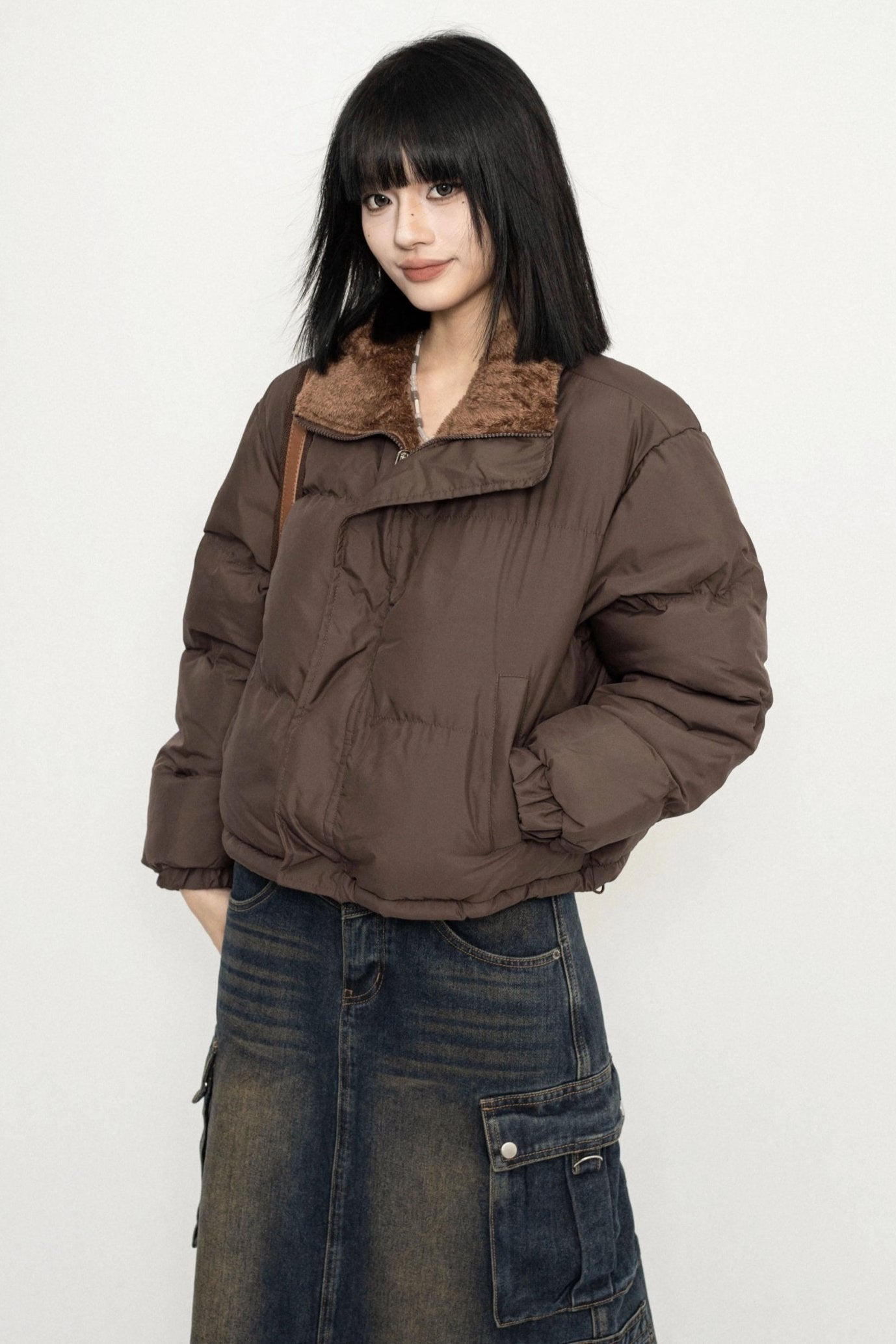 Reversible Simple Short Jacket – UrbanSheek