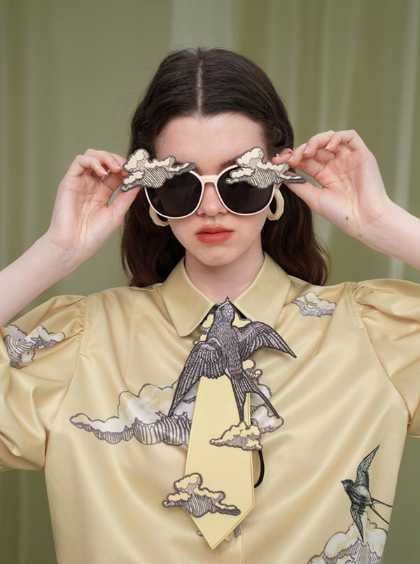 French Retro Niche Design Bow Necktie – UrbanSheek