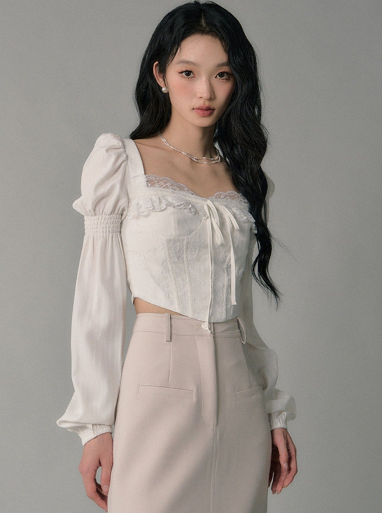 White Commuter Chic Shirt – UrbanSheek