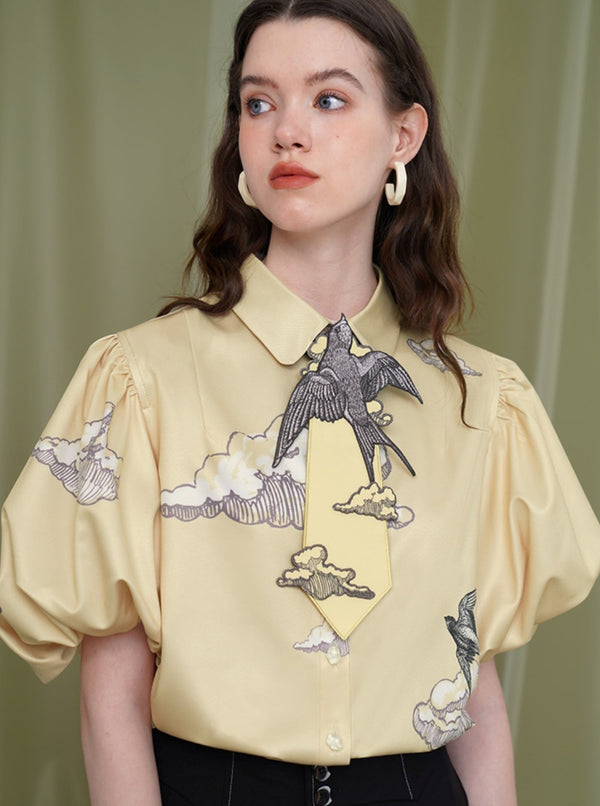 French Retro Niche Design Bow Necktie – UrbanSheek