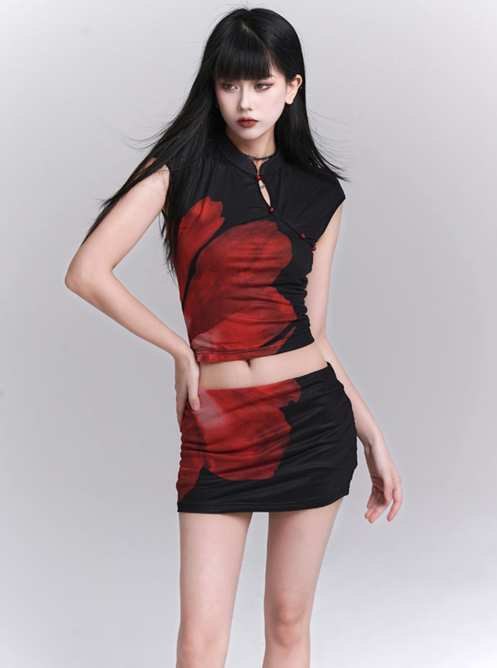 Chinese Chic Skirt Set-Up – UrbanSheek