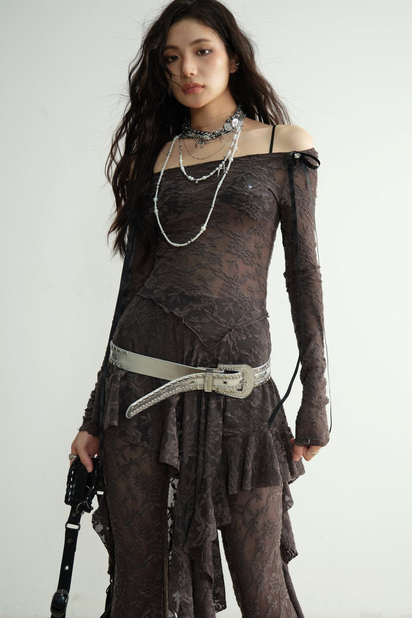 Dark Stray Fairy Irregular Ruffle Wasteland Set-Up – UrbanSheek