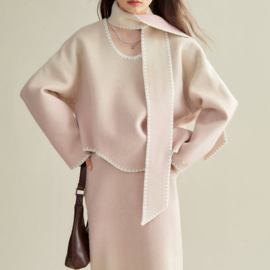 original gradient double-sided suit set – UrbanSheek