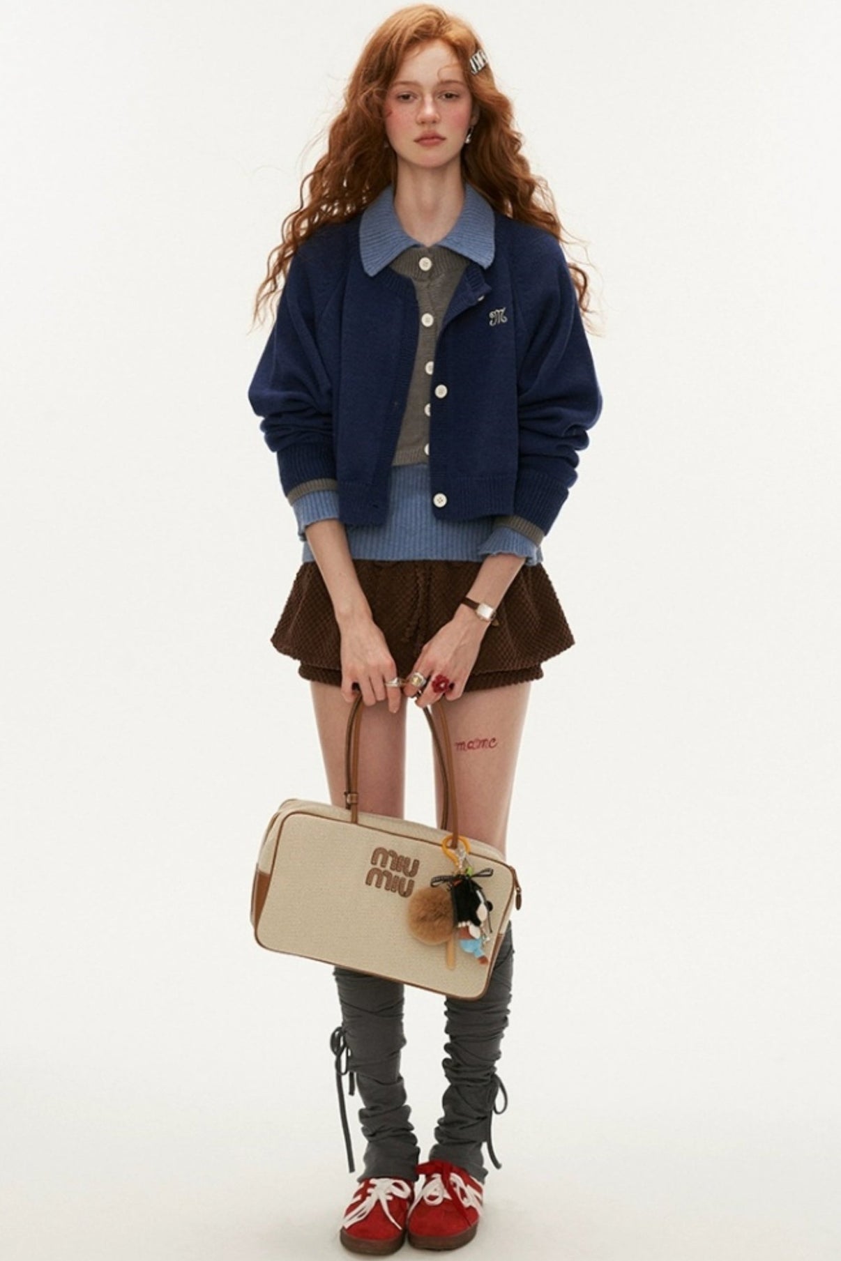 Vintage College Style Sweater Jacket – UrbanSheek