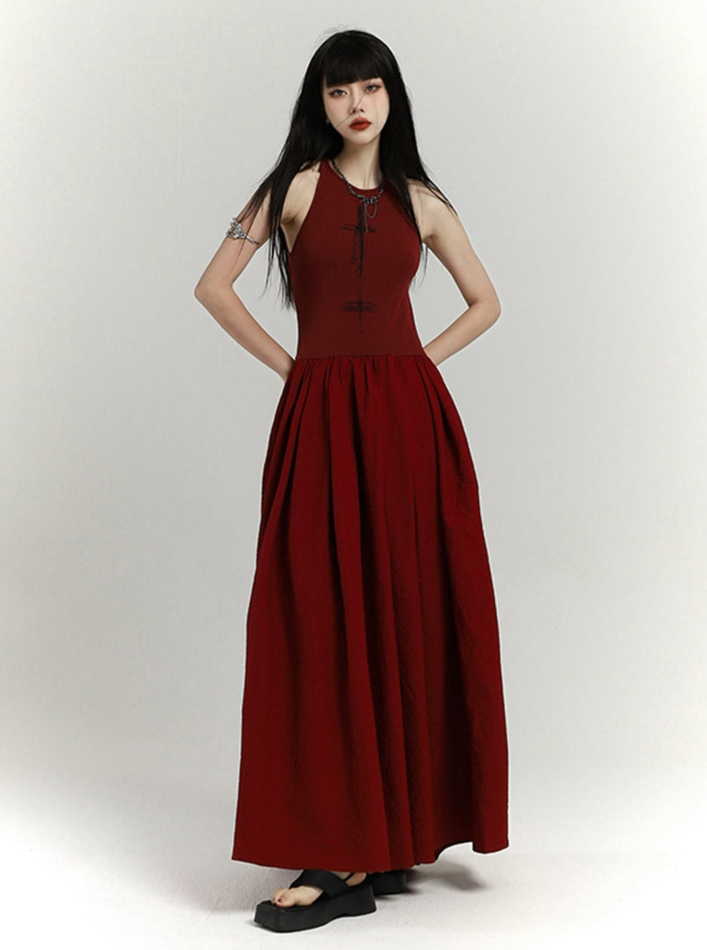 Chinese Red Slip Adult Dress – UrbanSheek