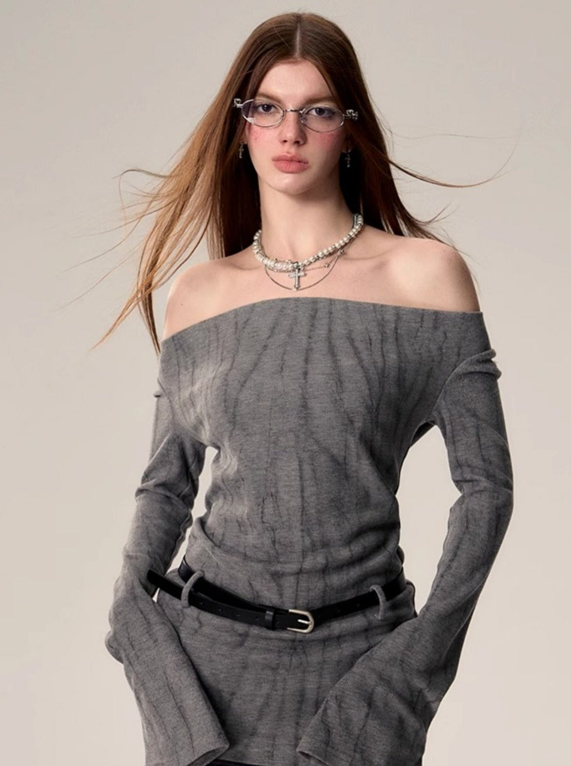 Neck Bell Sleeve Midi T-Shirt – UrbanSheek