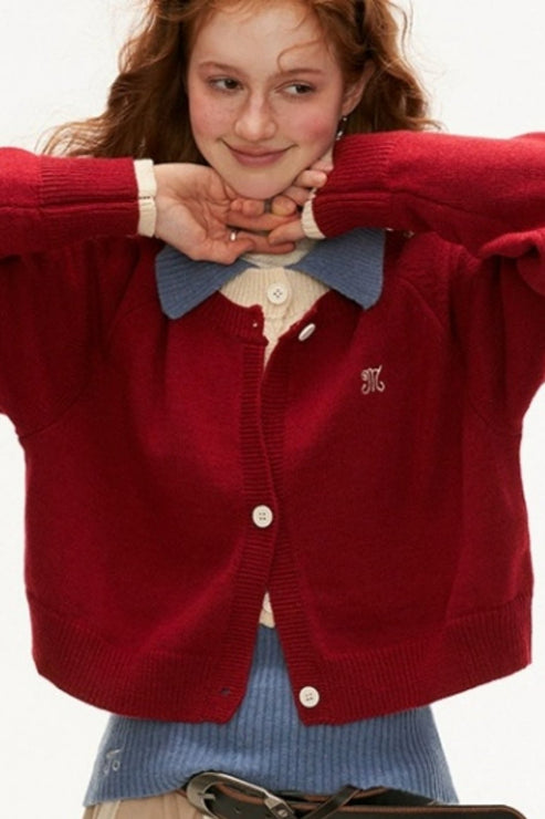 Vintage College Style Sweater Jacket – UrbanSheek