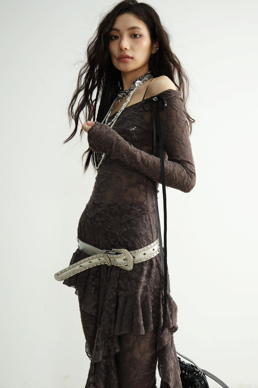 Dark Stray Fairy Irregular Ruffle Wasteland Set-Up – UrbanSheek