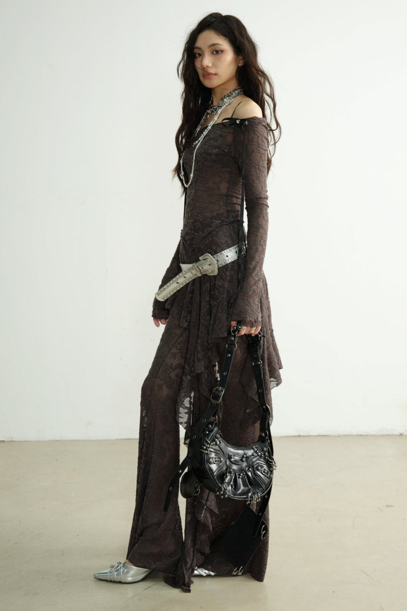 Dark Stray Fairy Irregular Ruffle Wasteland Set-Up – UrbanSheek