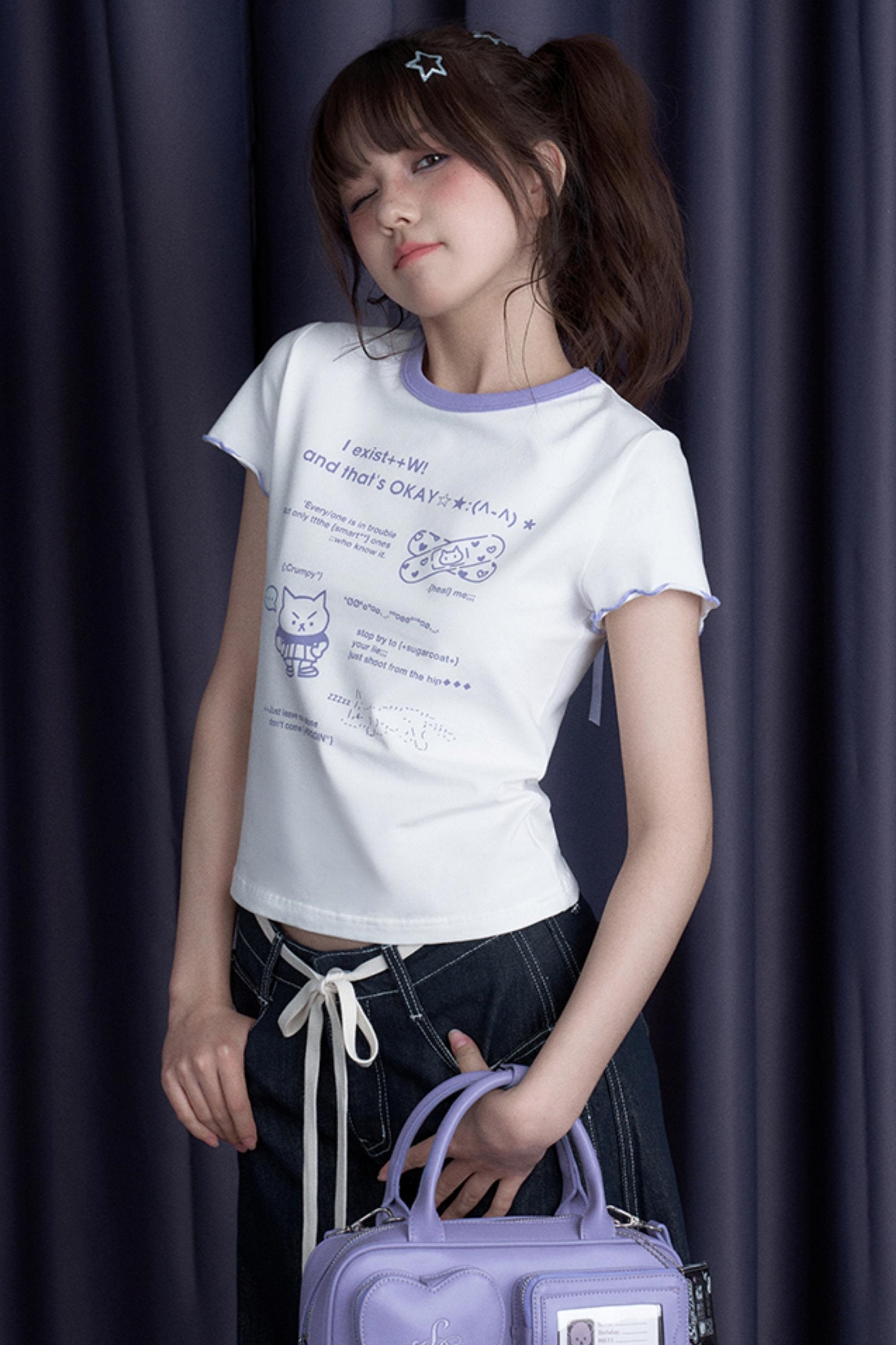 Moe House Bow Tee – UrbanSheek